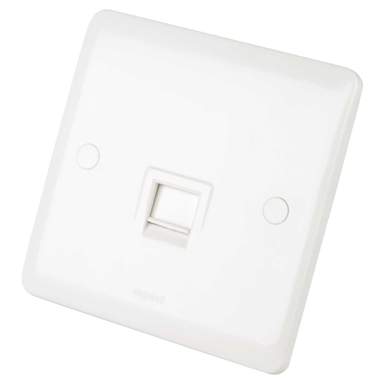 Legrand 1 Gang RJ45 Data Socket White (730056) | CEF
