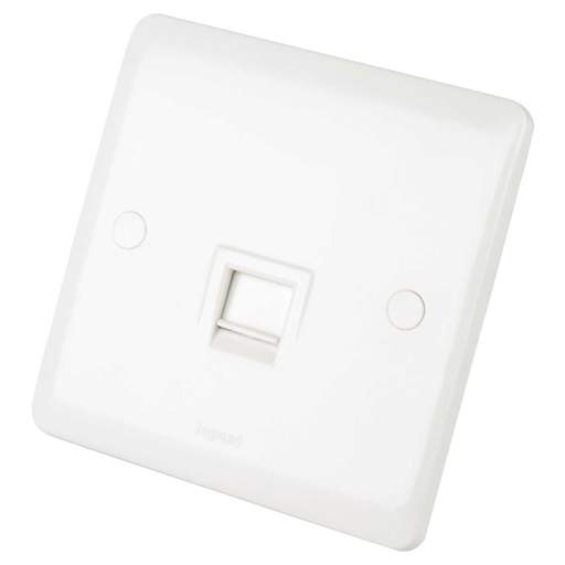 Legrand 1 Gang RJ45 Data Socket White (730056) | CEF