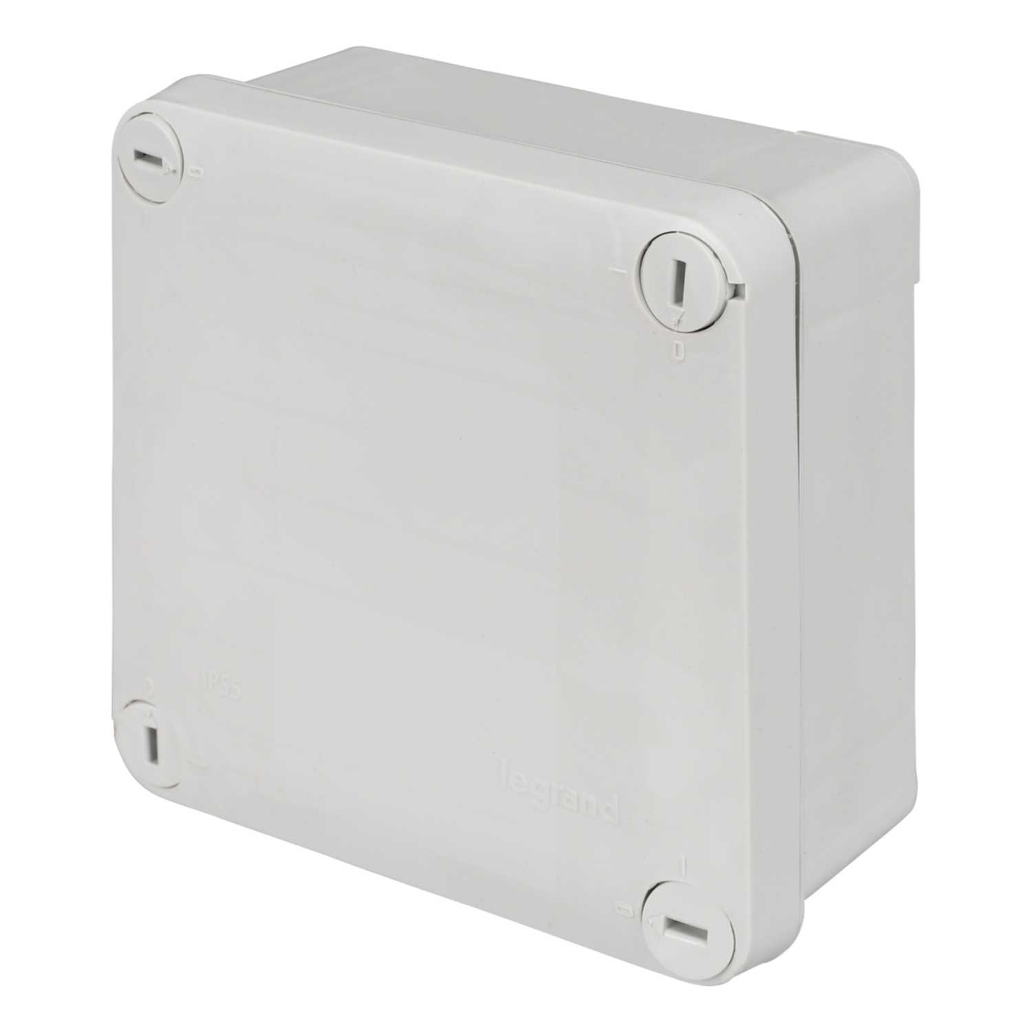 Legrand 105mm x 105mm x 55mm PVC Adaptable Box Grey IP55 (092020) | CEF