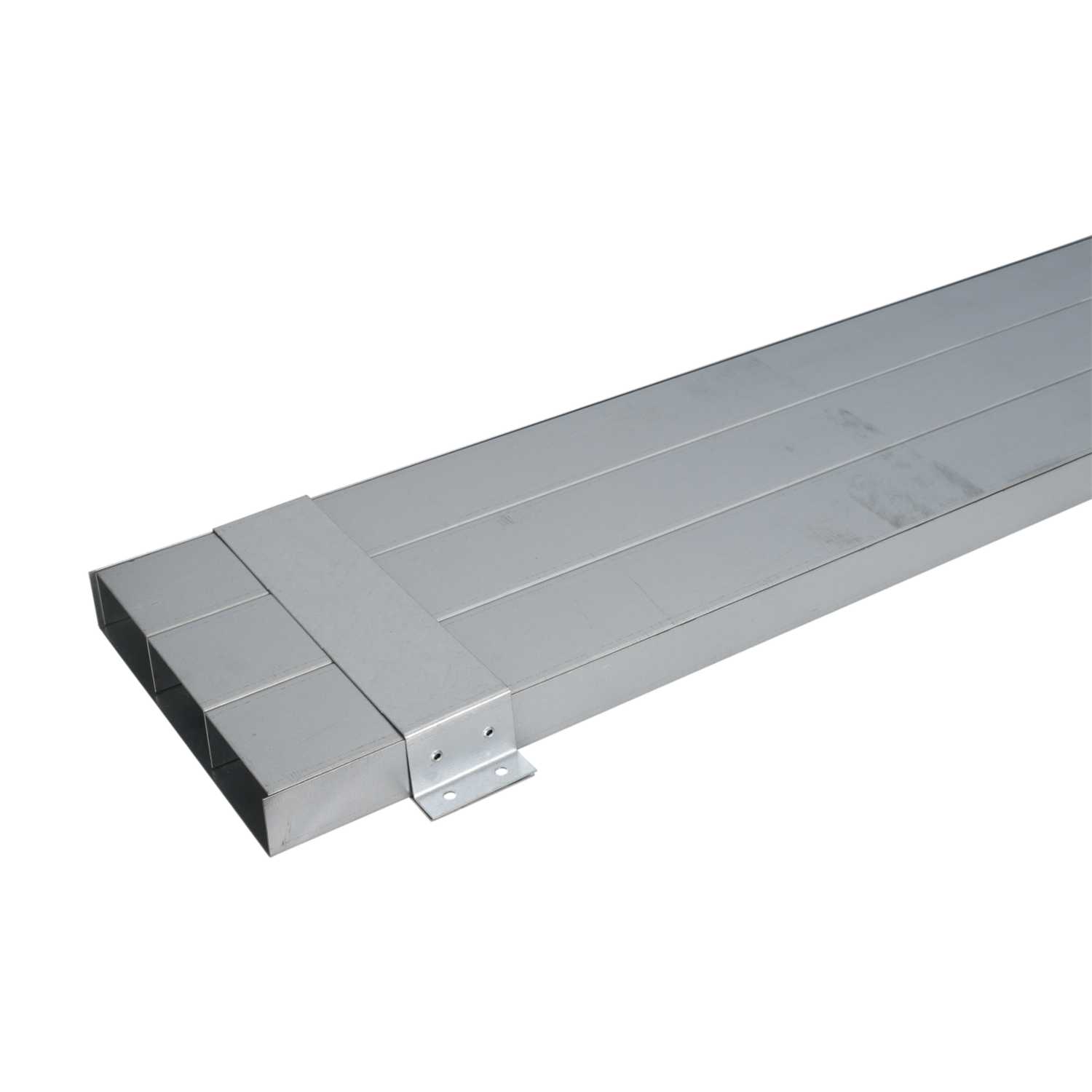 Legrand 225mm x 38mm 3 Compartment Underfloor Duct Trunking (2m Length ...