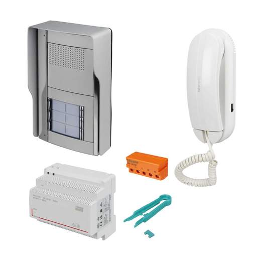 Legrand Bticino 6 Way 2 Wire Audio Door Entry Kit (BT6WAKIT) | CEF