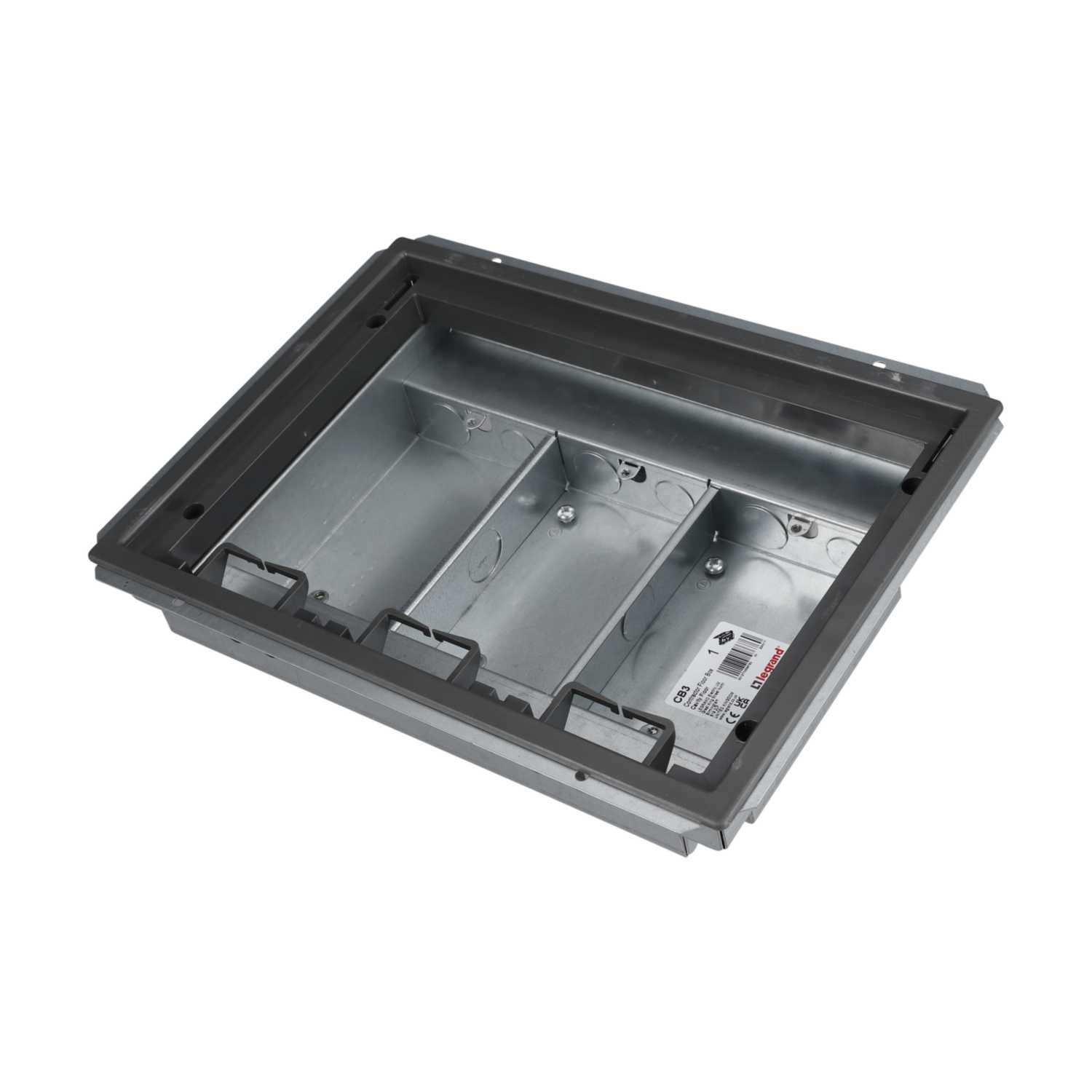 Legrand Cablofil 3 Compartment Cavity Service Floor Box (CB3) | CEF