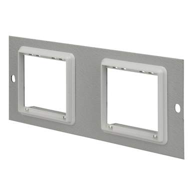 Electrak 75mm Plate with 2 x 50mm x 50mm Euro Modules (CR4110) | CEF