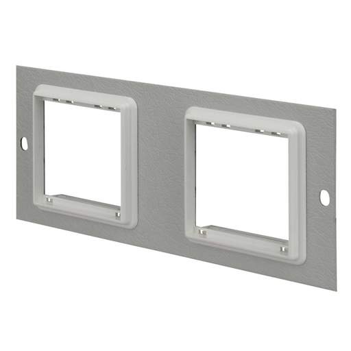 Electrak 75mm Plate with 2 x 50mm x 50mm Euro Modules (CR4110) | CEF