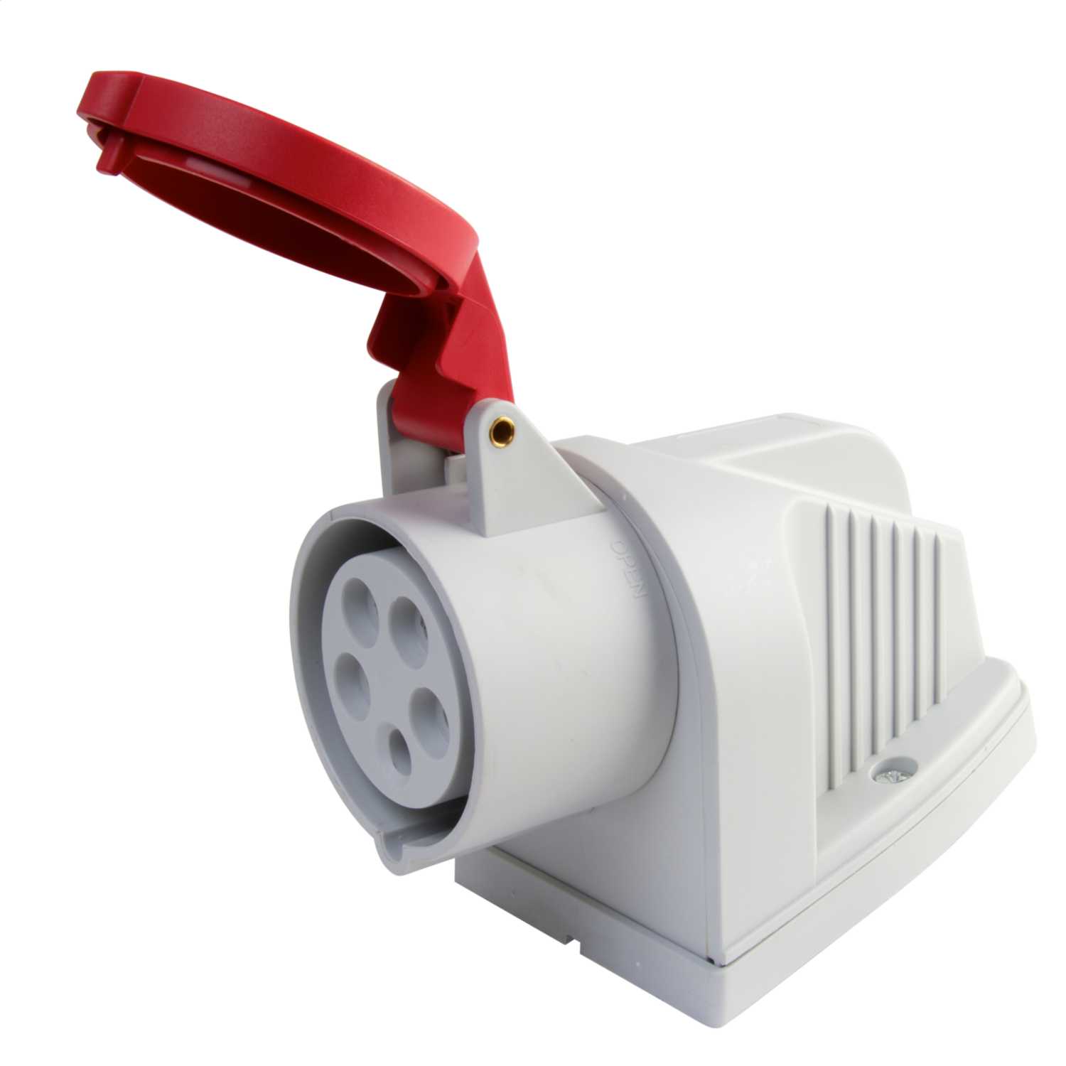 Lewden 16A 3P+N+E 400V Wall Mounted Socket IP44 (508146) | CEF