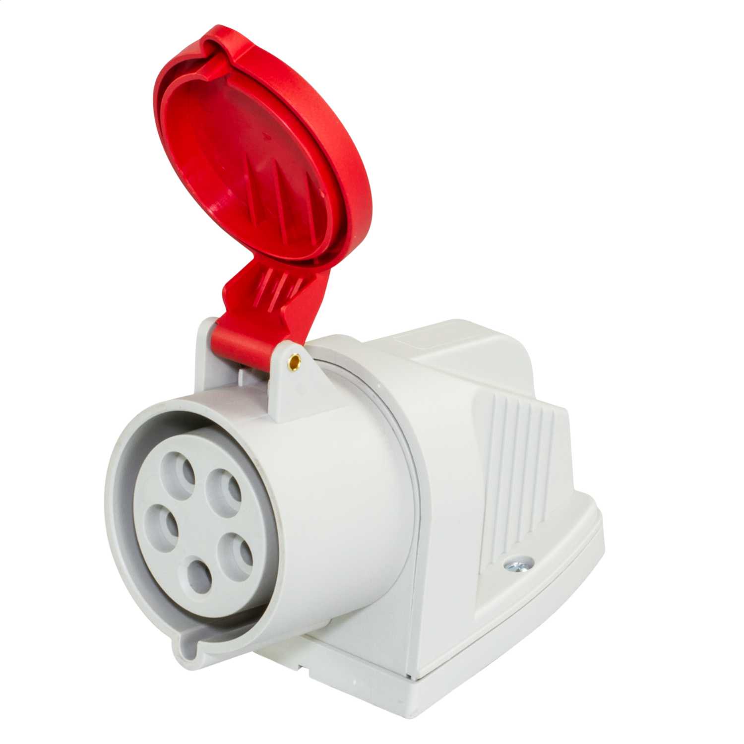 Lewden 32A 3P+N+E 400V Wall Mounted Socket IP44 (508246) | CEF