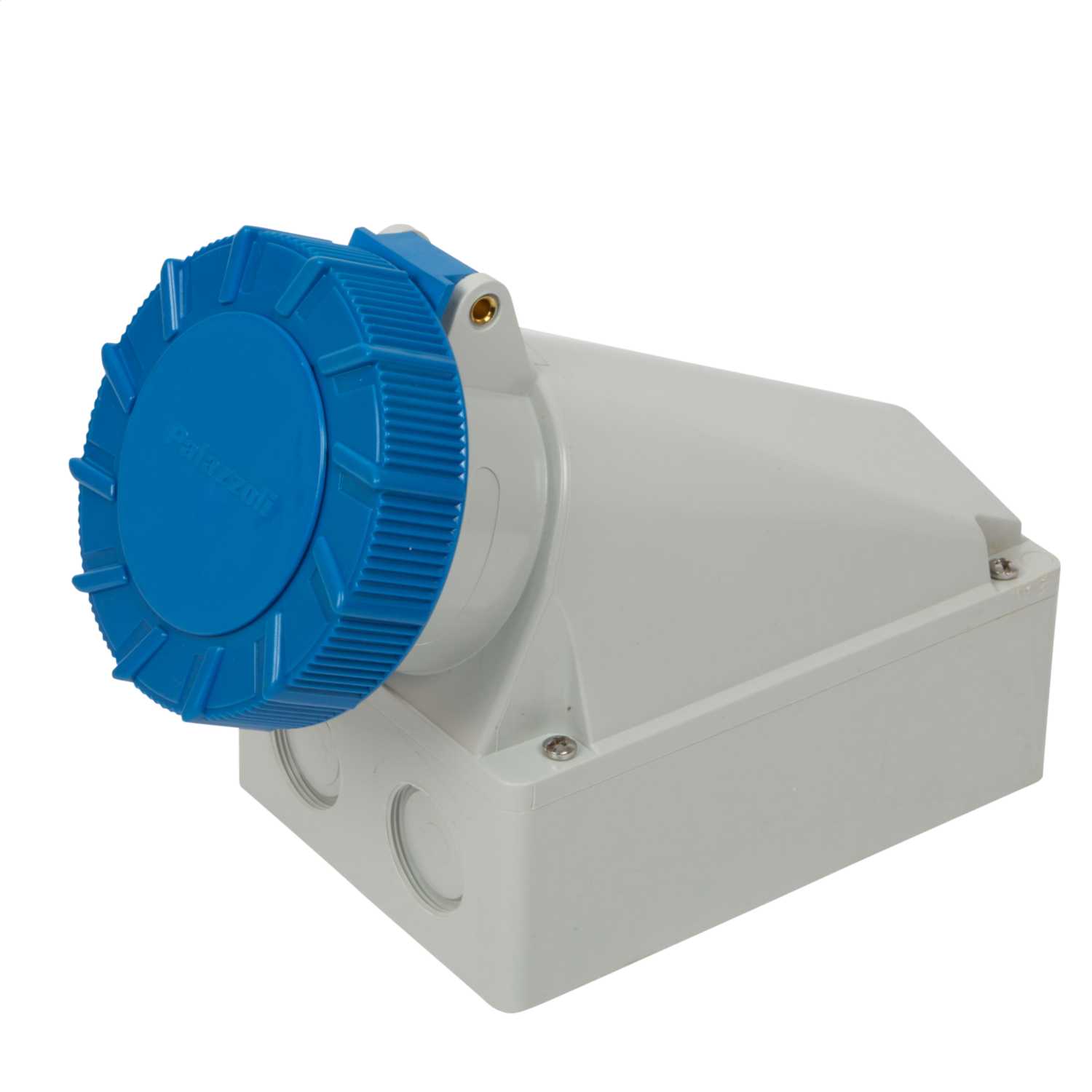 Lewden 63A 2P+ E 230V Wall Mounted Socket IP67 (509326) | CEF