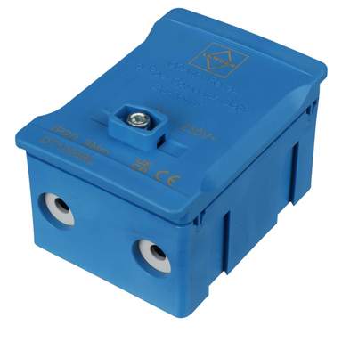 Lewden 100A 5 Way Single Pole Terminal Block Blue (DT1005BL) | CEF