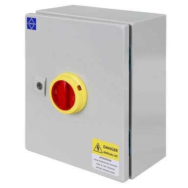 Lewden 100A TP+N Metal Isolator Switch Disconnector (IS1004P) | CEF