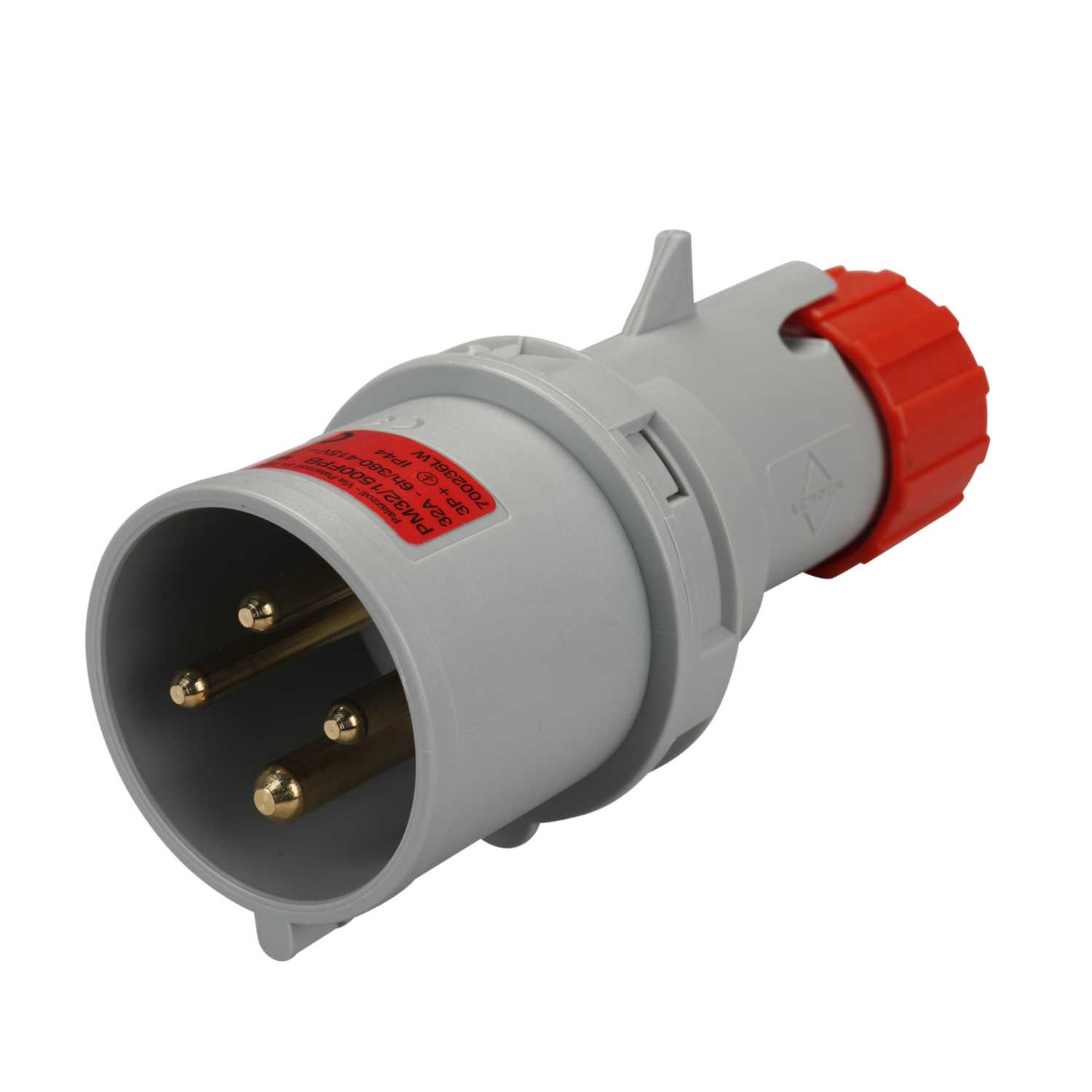 Lewden 32A 3P+E 415V Plug IP44 (PM32/1500FPB) | CEF