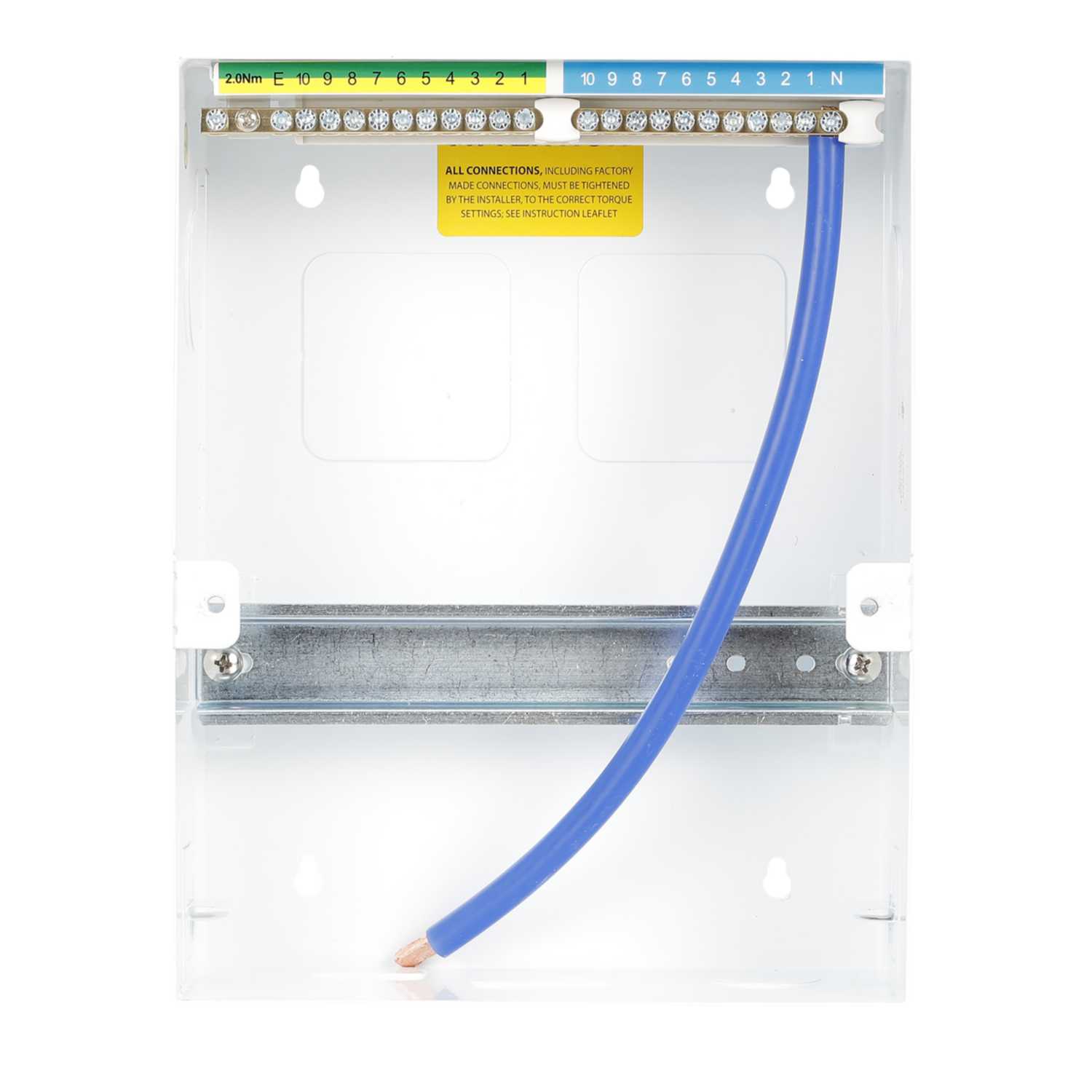 Lewden 9 Way Metal Clad Consumer Unit [No Incomers] (PRO-MC09ENC) | CEF