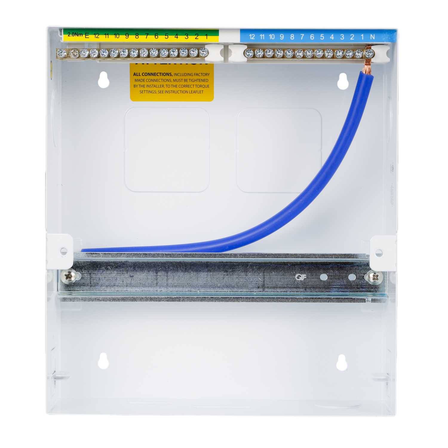 Lewden 11 Way Metal Clad Consumer Unit [No Incomers] (PRO-MC11ENC) | CEF