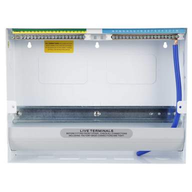 Lewden 17 Way Metal Clad Consumer Unit [No Incomers] (PRO-MC17ENC) | CEF