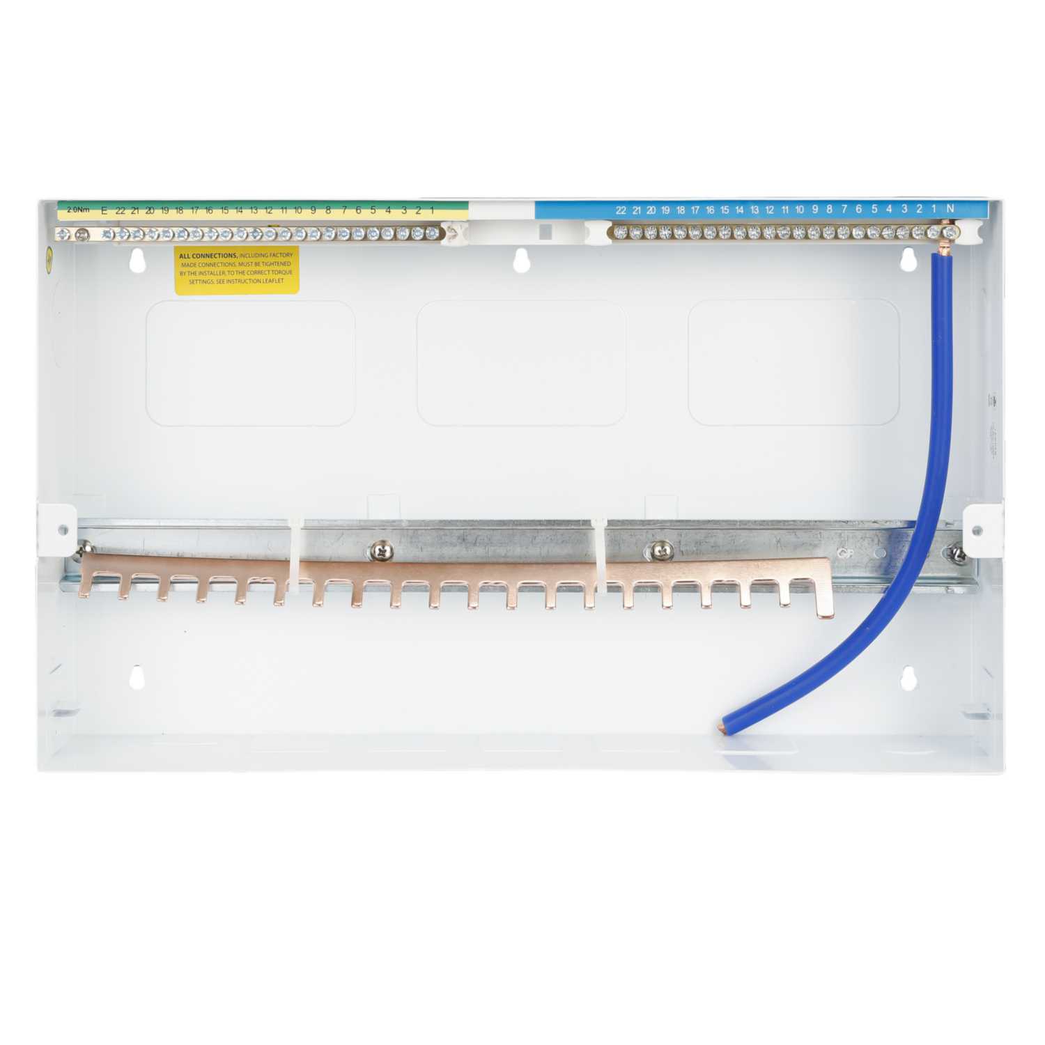 Lewden 22 Way Metal Clad Consumer Unit [No Incomers] (PRO-MC22ENC) | CEF