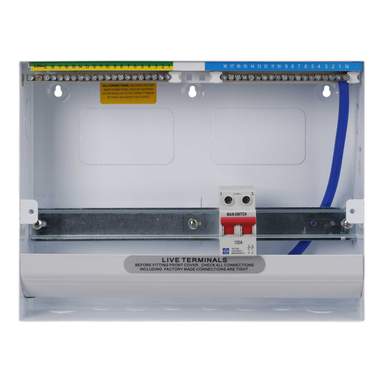 Lewden 14 + 1 Way 100A Isolator Incomer Metal Clad Consumer Unit (PRO ...