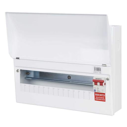 Lewden 15 Way 100A Isolator Incomer Metal Clad Consumer Unit with ...