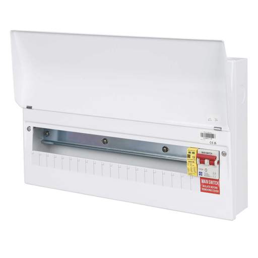Lewden 19 Way 100A Isolator Incomer Metal Clad Consumer Unit with Type ...