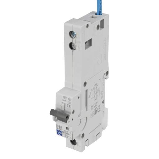 Lewden 32A 1P+N 1 Module B Curve 10kA 30mA Type A RCBO (RCBO10-32/30/1MBA) | CEF