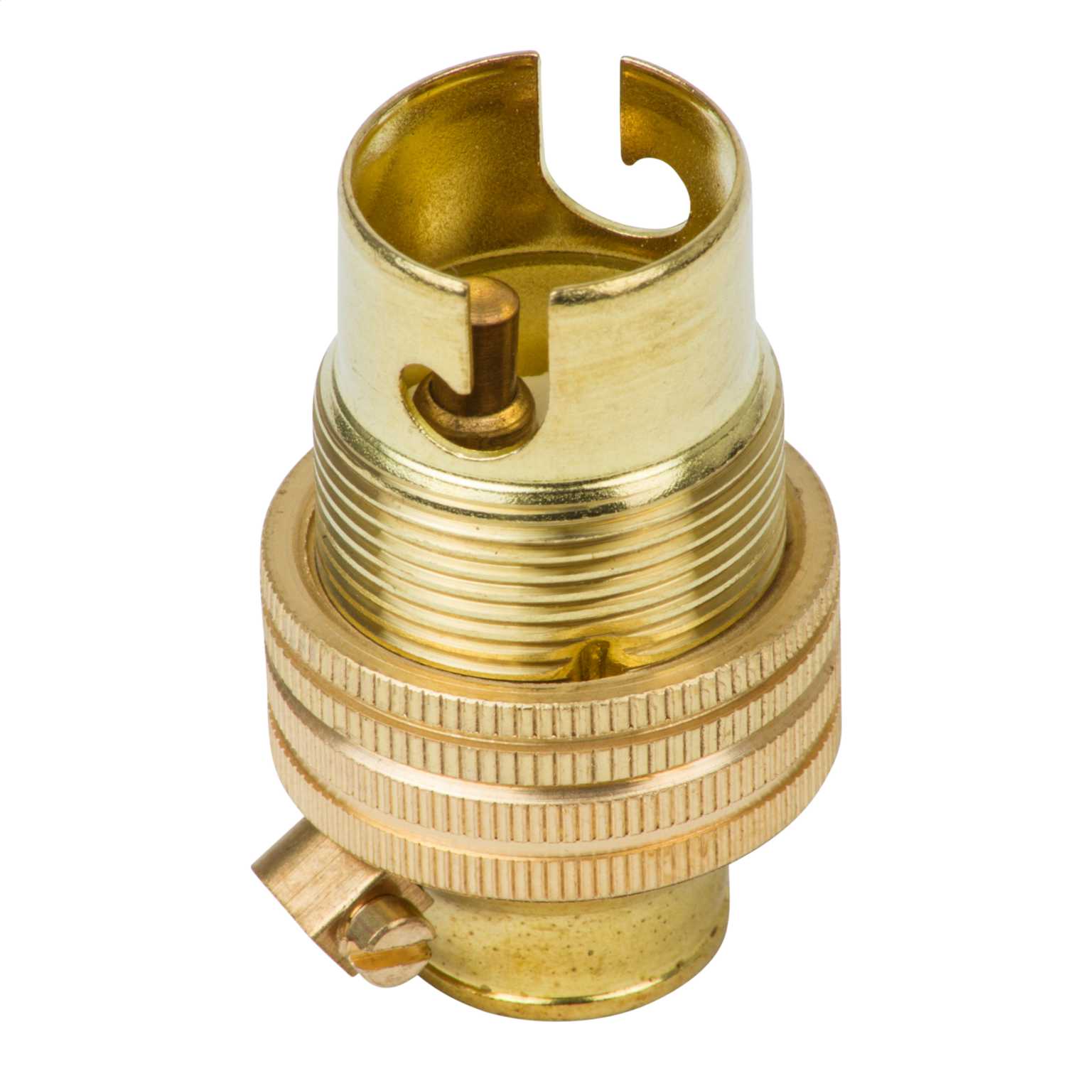 S Lilley ½” x 26 Threaded Entry Lampholder with Shade Ring (Sold in 1's ...