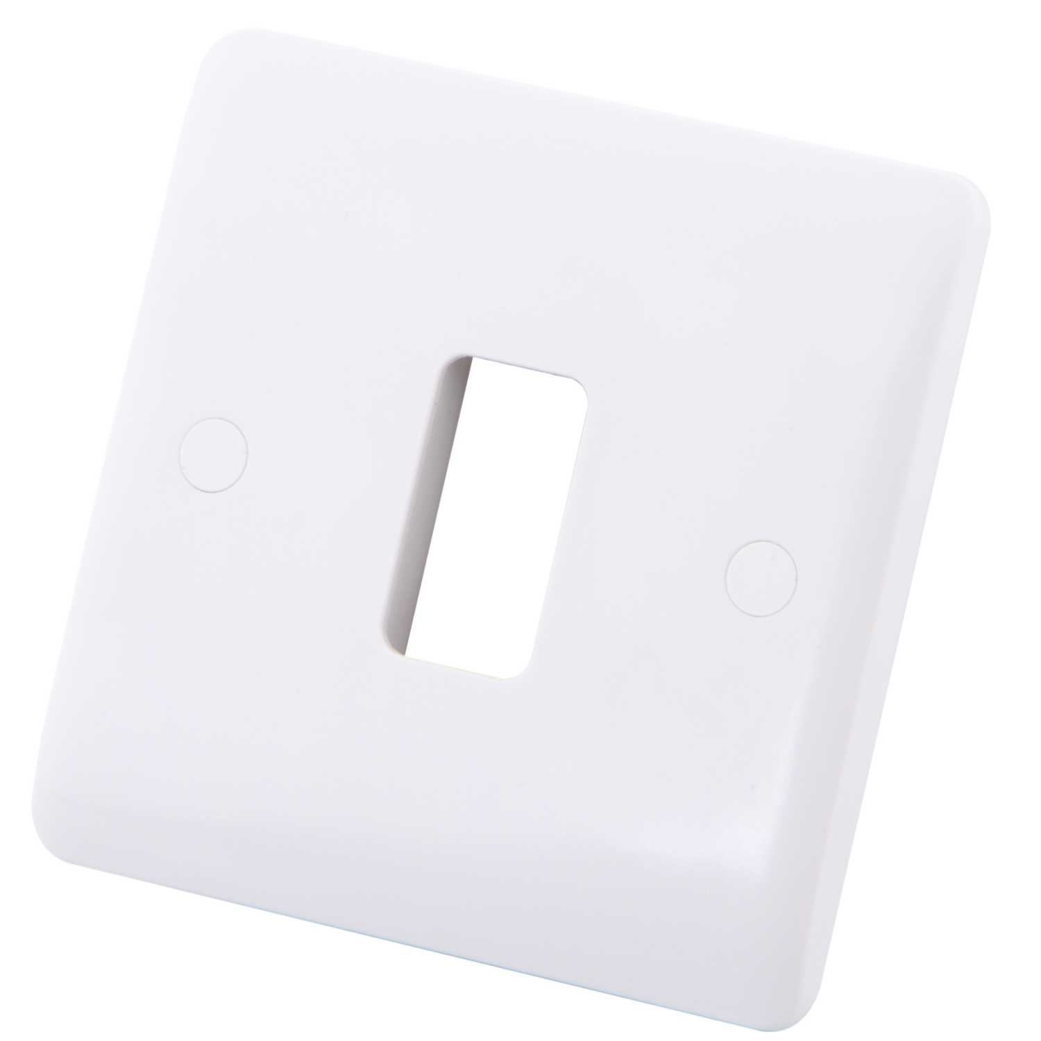 1 Gang 1 Module Front Plate White ( 1010-080 ) | CEF