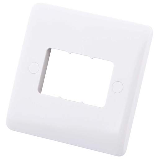 1 Gang 3 Module Front Plate White ( 1010-082 ) | CEF