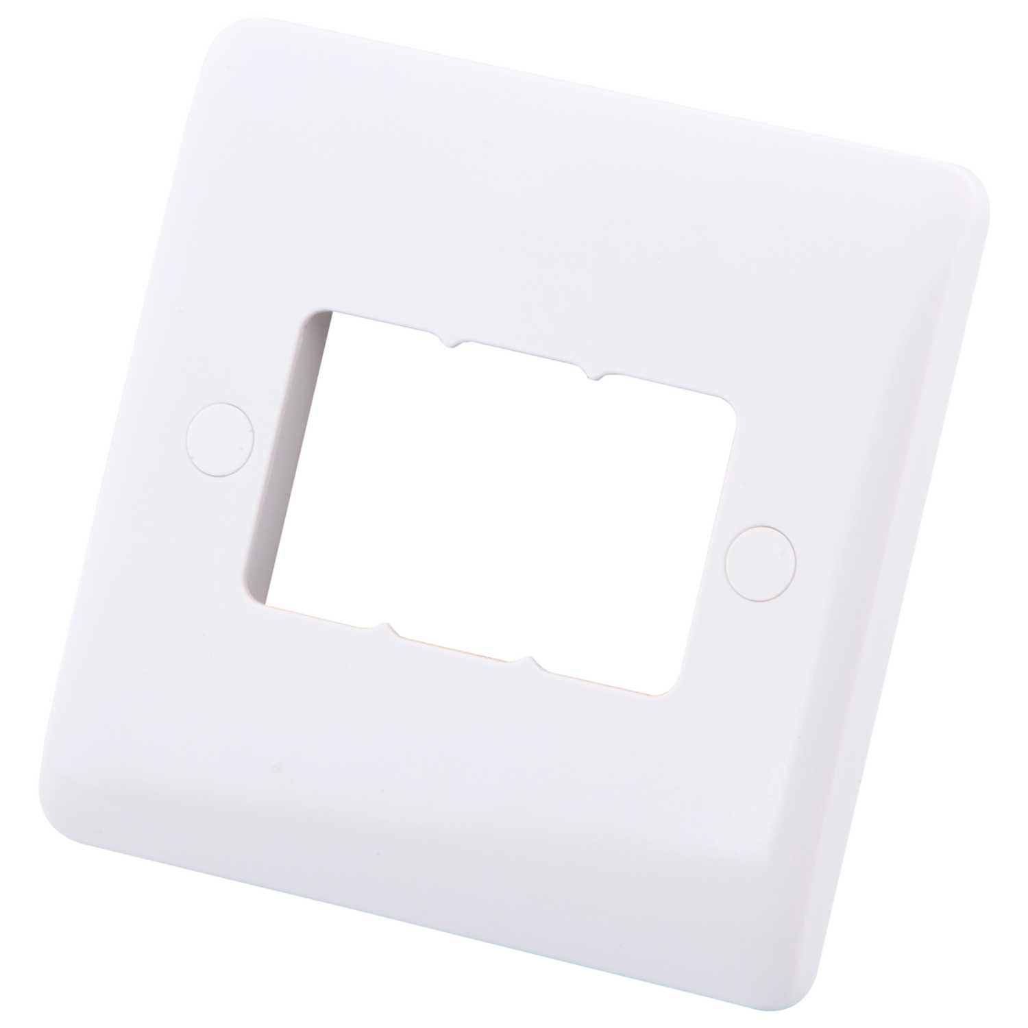 1 Gang 3 Module Front Plate White ( 1010-082 ) | CEF