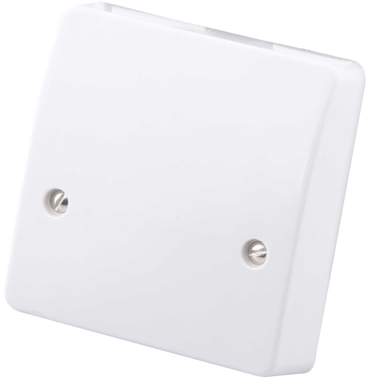 M2 Slimline 45A 1 Gang Cooker Connection Unit White (1010-210) | CEF