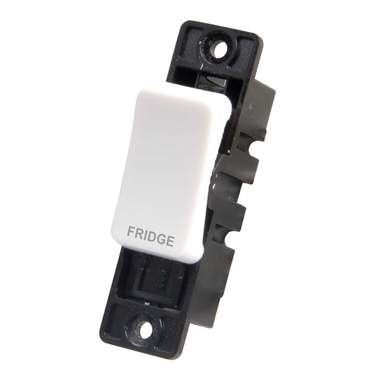 M2 Slimline 13A Double Pole Switch Module marked Fridge (1011-050FD) | CEF