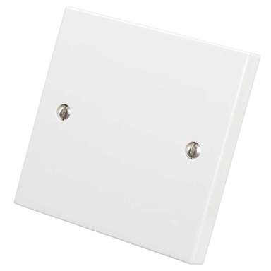 M2 Square 20A 1 Gang Flex Outlet White (2010-055) | CEF