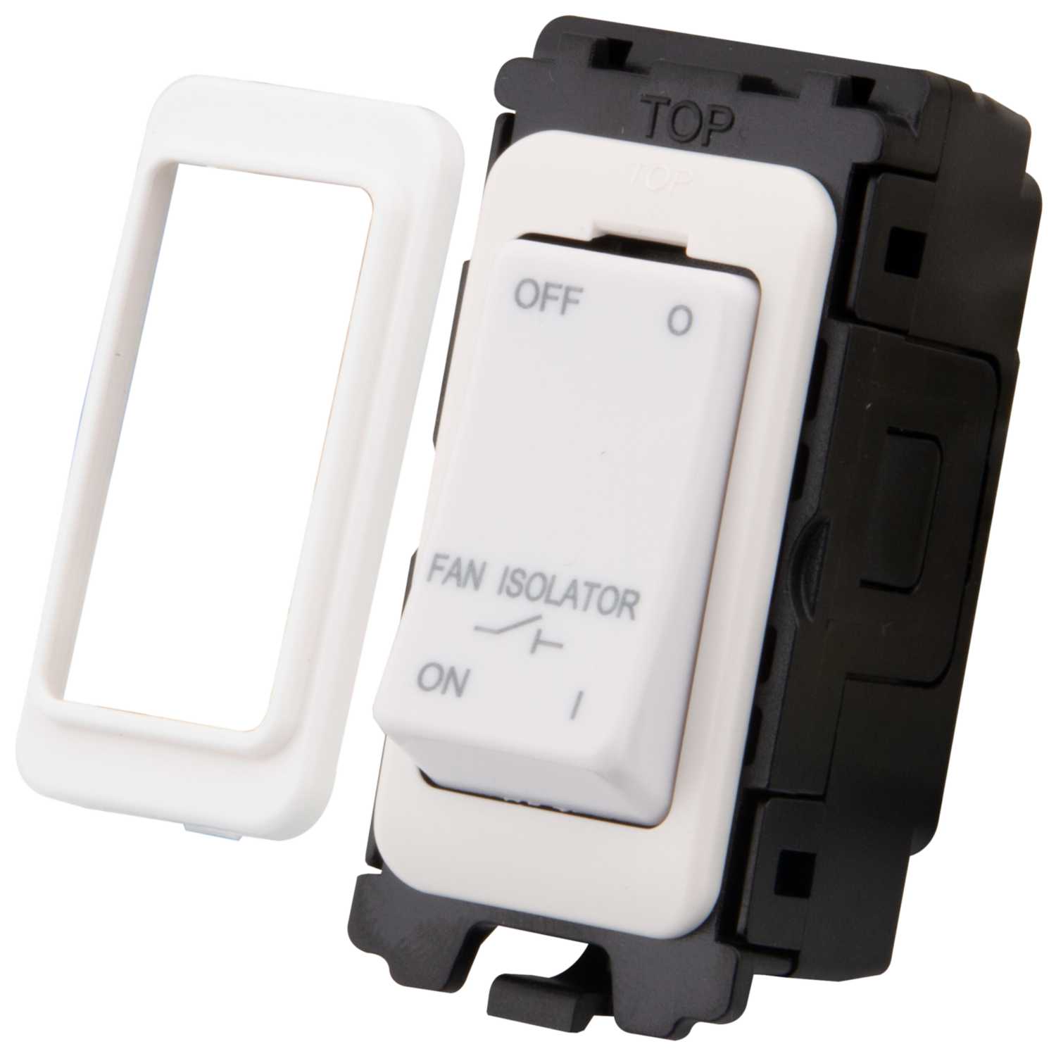 M2 Grid 6A Triple Pole Fan Isolator Grid Switch (3011-011) | CEF