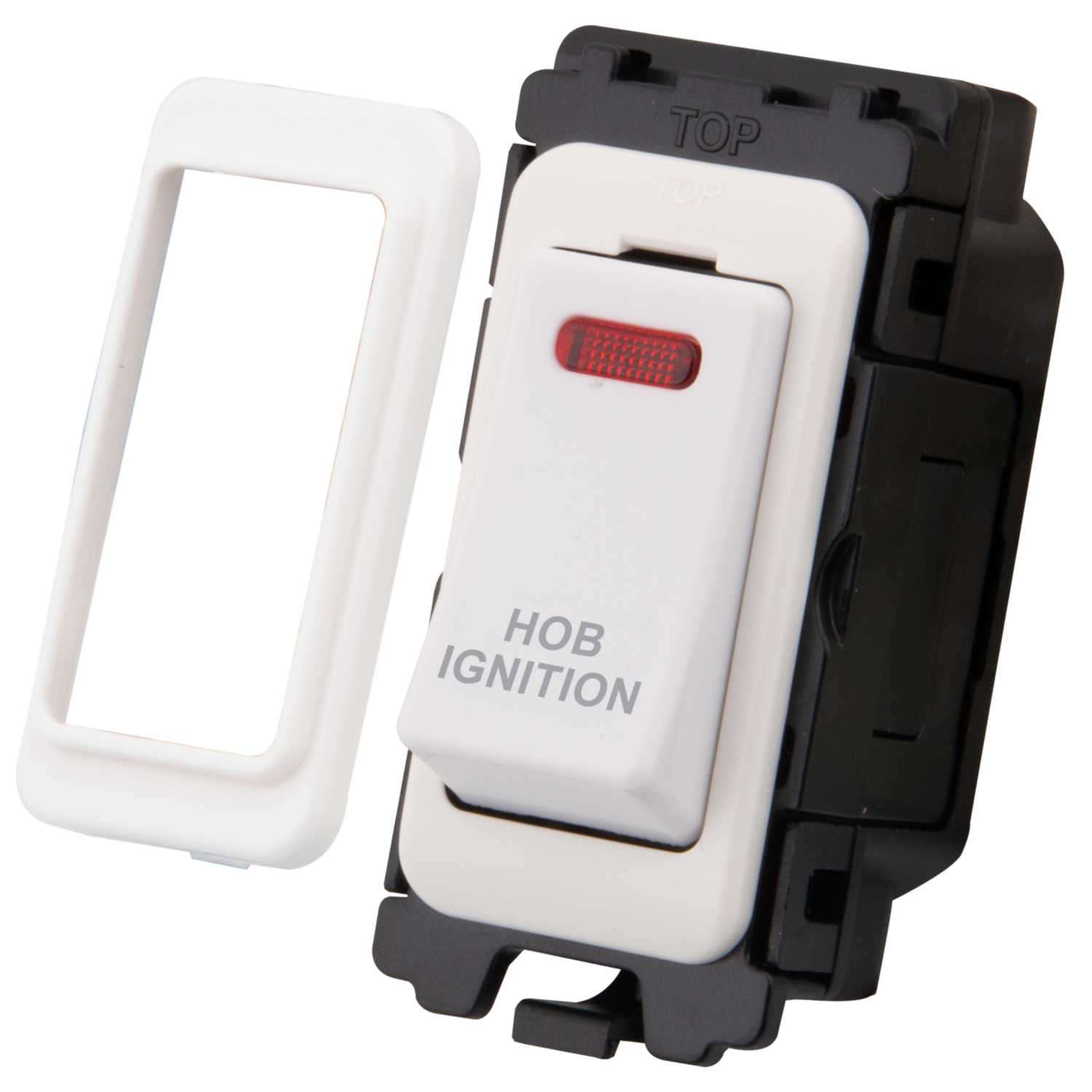 M2 Grid 20A Double Pole Grid Switch with Neon marked Hot Tap (3011 ...