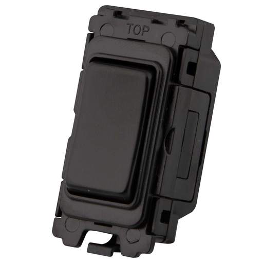 M2 Grid 20A 3 Position Retractive Grid Switch Painted Matt Black (3080 ...