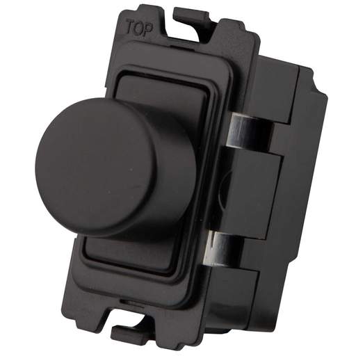 M2 Grid 2 Way LED Grid Dimmer Module Painted Matt Black (3080-021) | CEF