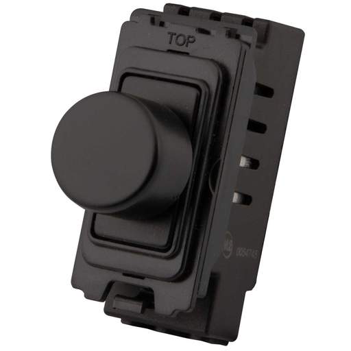 M2 Grid 2 Way Intelligent Grid Dimmer Module Painted Matt Black (3080 ...