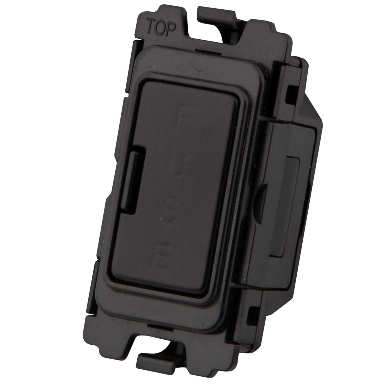 M2 Grid 13A Fused Grid Module Painted Matt Black (3080-040) | CEF