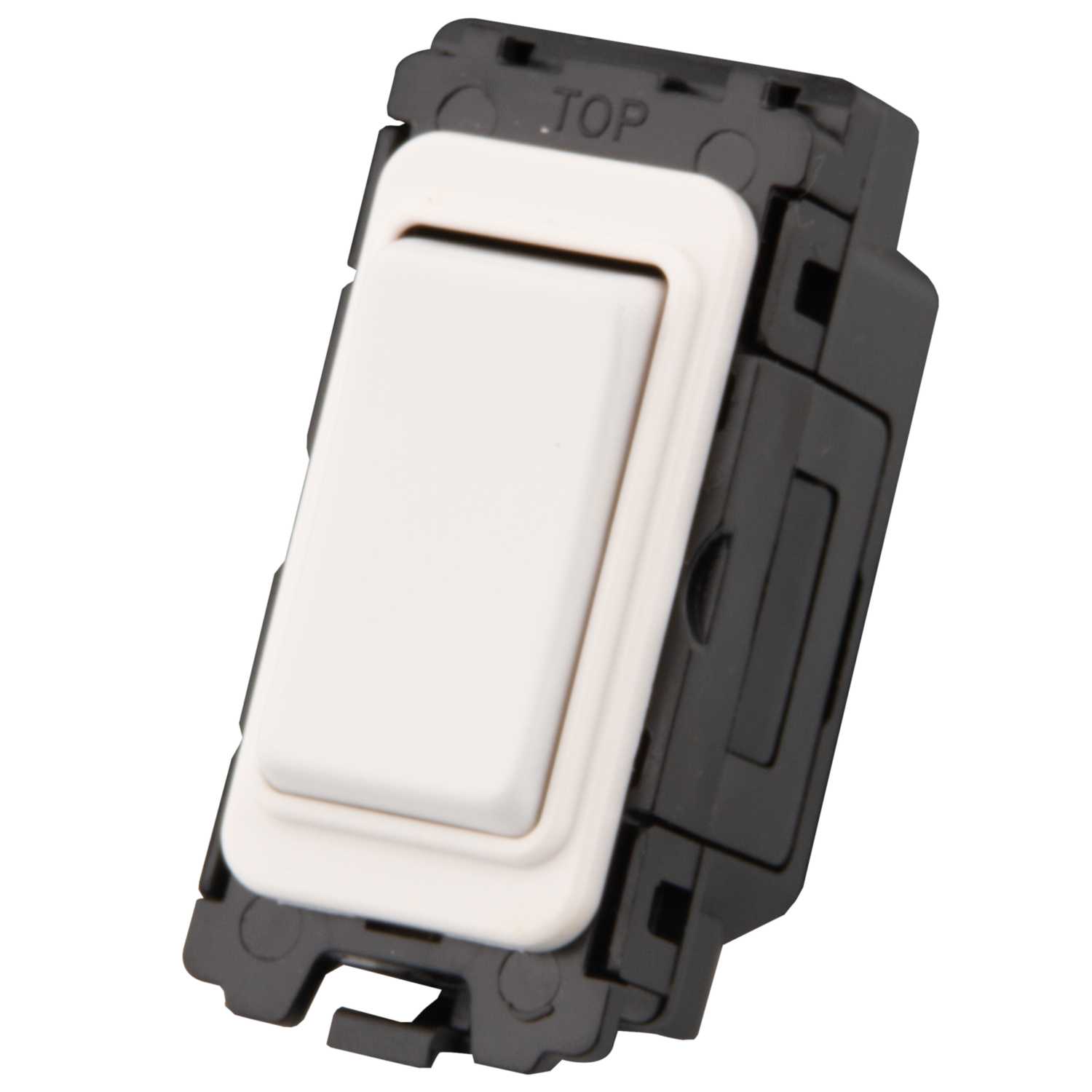 M2 Grid 20A 3 Position Retractive Grid Switch Painted Matt White (3110 ...