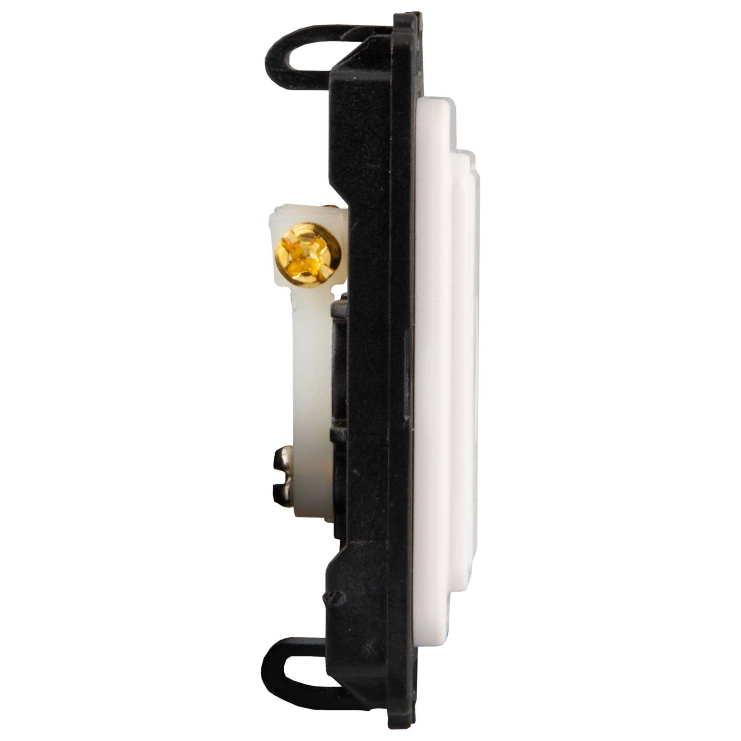 M2 Grid 20A Grid Flex Outlet Painted Matt White (3110-055) | CEF