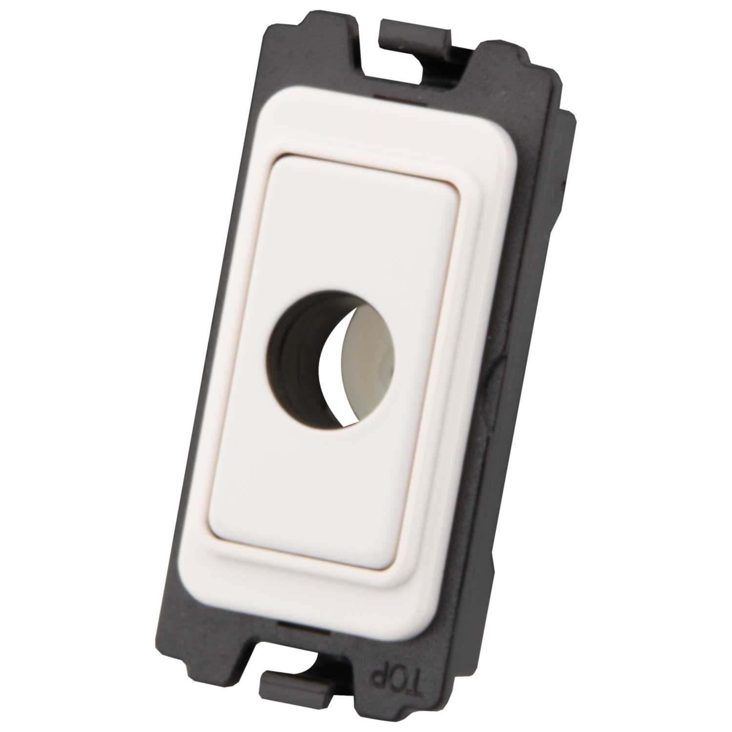 M2 Grid 20A Grid Flex Outlet Painted Matt White (3110-055) | CEF