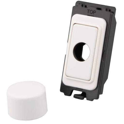 M2 Grid Dimmer Assembly Module Painted Matt White (3110-221) | CEF