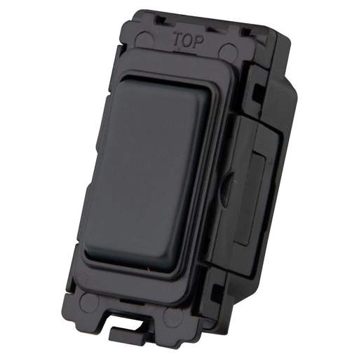 M2 Grid 20A 3 Position Retractive Grid Switch Granite Blue (3206-010) | CEF