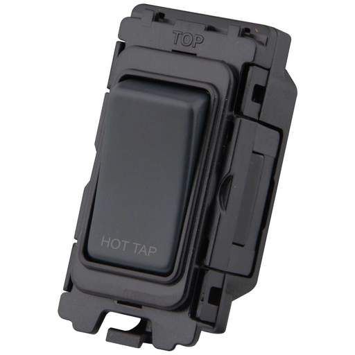 M2 Grid 20A DP Grid Switch marked Hot Tap Granite Blue (3206-050HT) | CEF