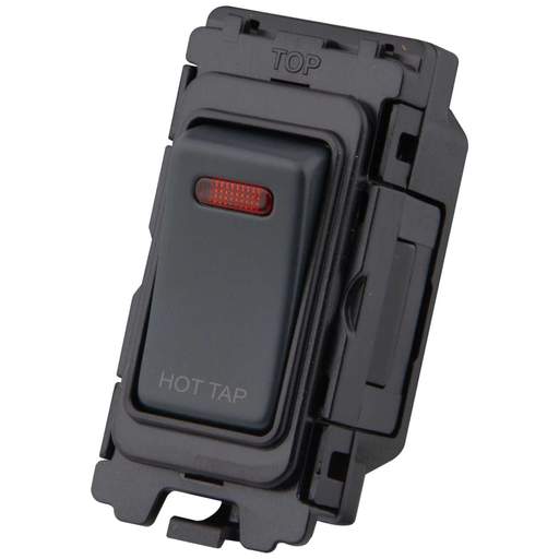 M2 Grid 20A DP Grid Switch with Neon marked Hot Tap Granite Blue (3206 ...