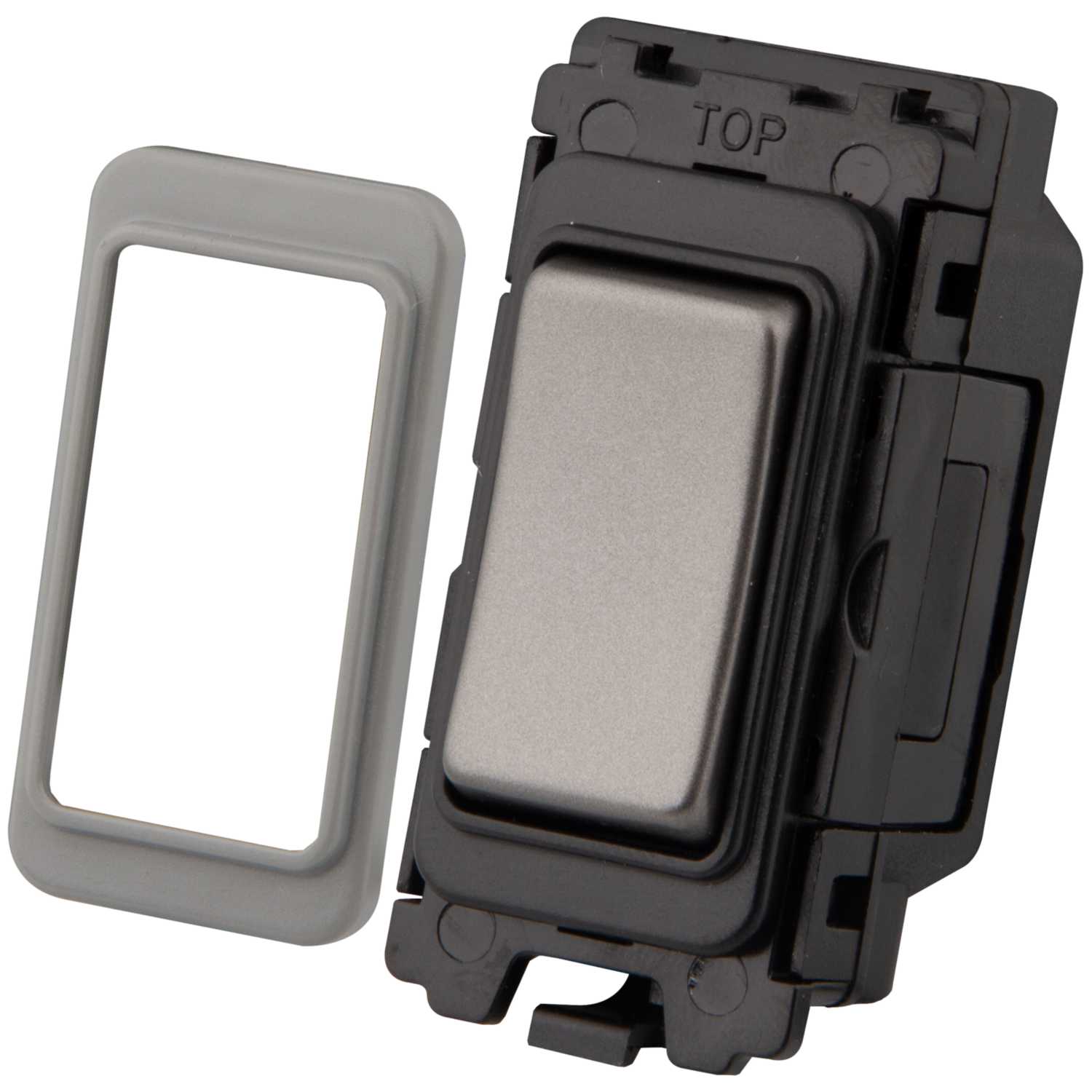 M2 Grid 20A 3 Position Retractive Grid Switch Gunmetal (3207-010) | CEF