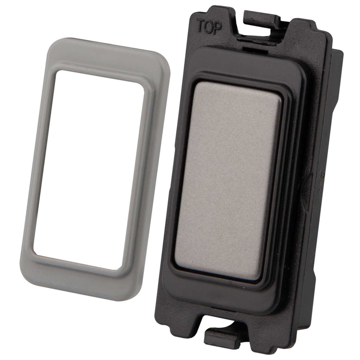 M2 Grid 1 Gang Grid Blank Gunmetal (3207-030) | CEF