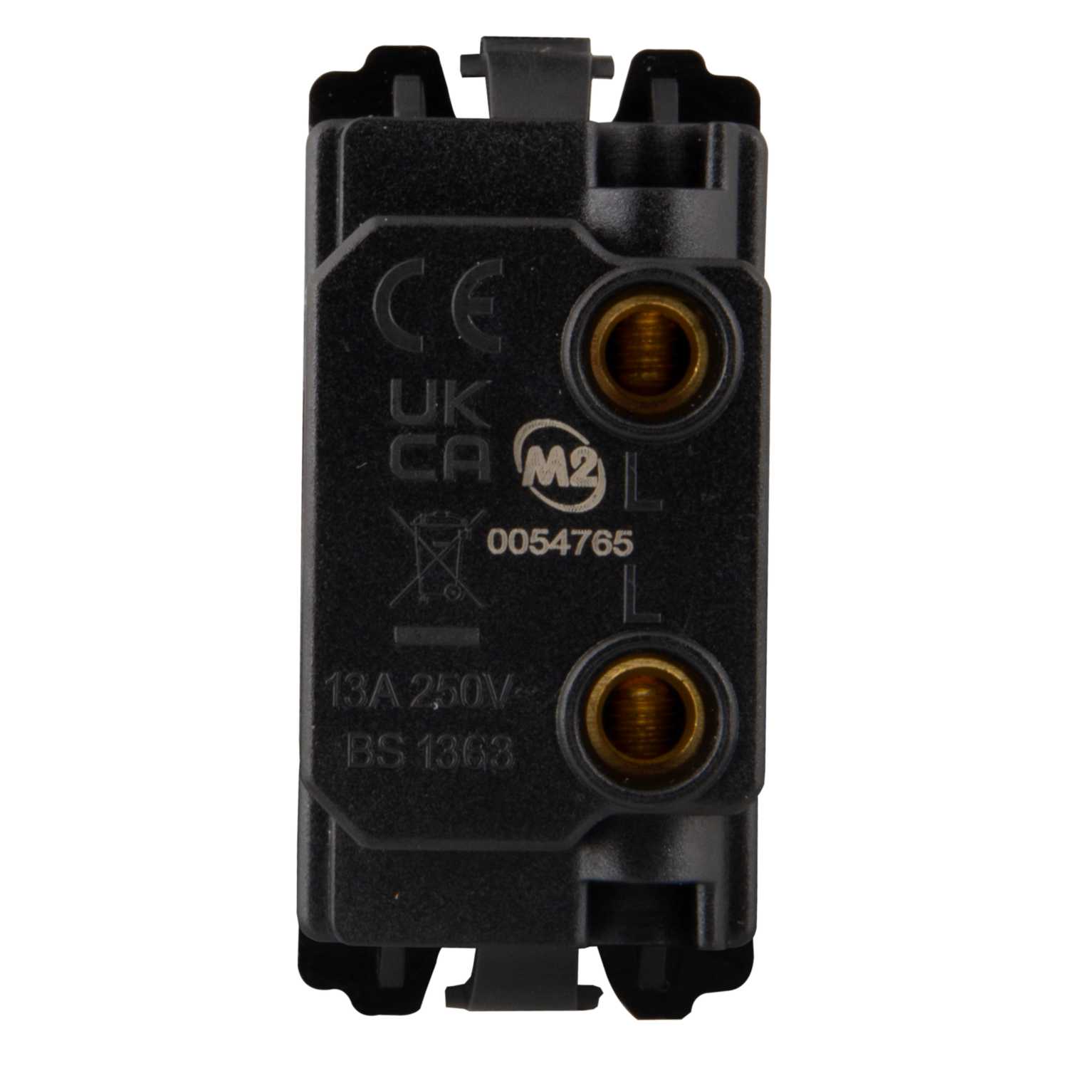 M2 Grid 13A Fused Grid Module Gunmetal (3207-040) | CEF