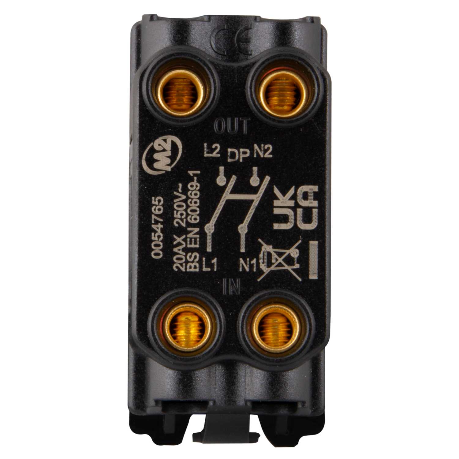 M2 Grid 20A DP Grid Switch Gunmetal (3207-050) | CEF