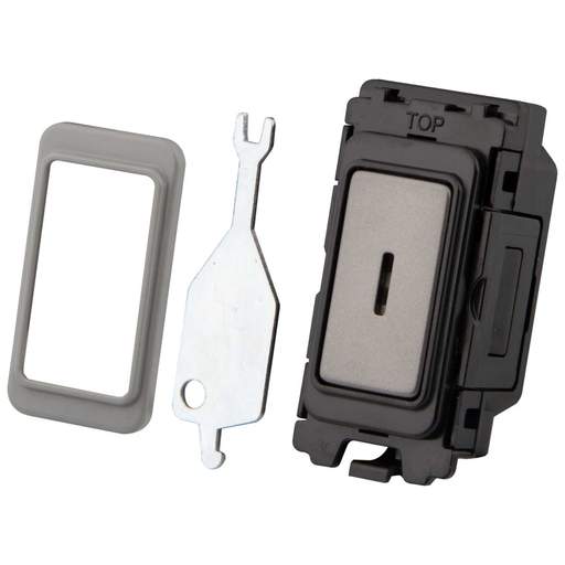 M2 Grid 2 Way Grid Key Switch Gunmetal (3207-058) | CEF