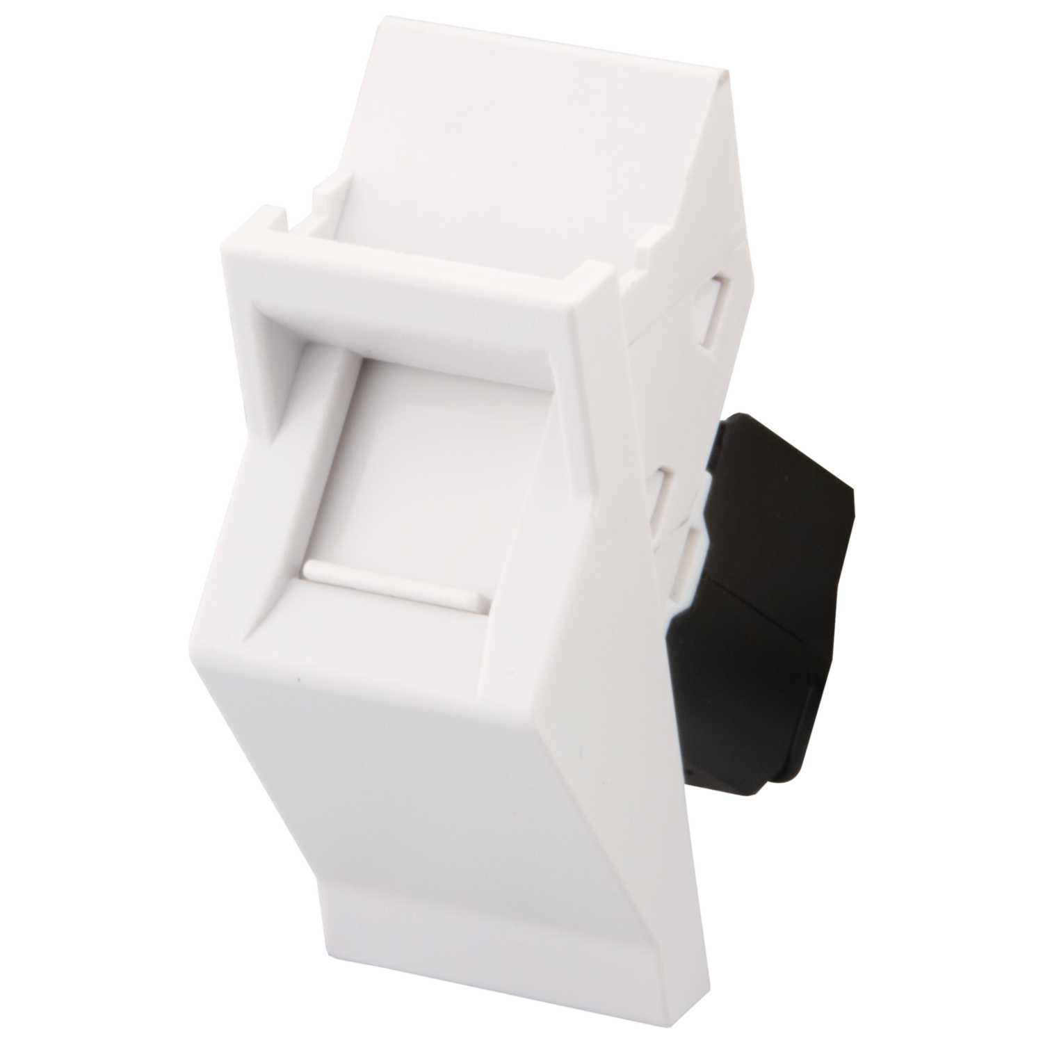 M2 Grid CAT5E Angled Euro Module White (3210-339) | CEF