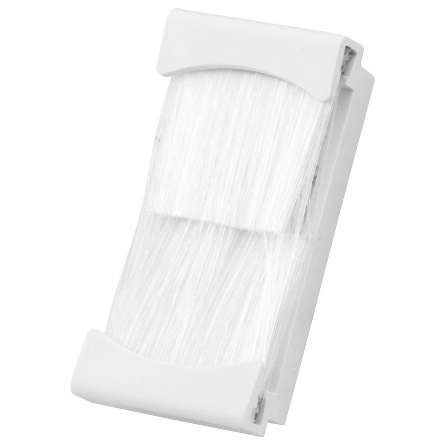 M2 Grid 25mm x 50mm Euro Brush Module White (3210-341) | CEF