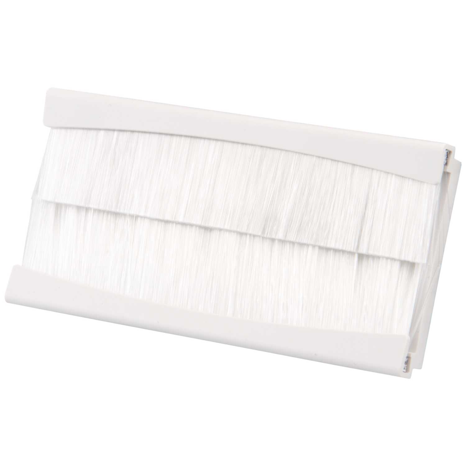 M2 Grid 100mm x 50mm Euro Brush Module White (3210-343) | CEF